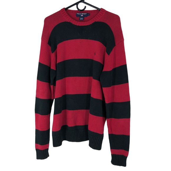 Sweaters | Vintage Freddie Kruger Style Sweater By Polo Sport Ralph ...